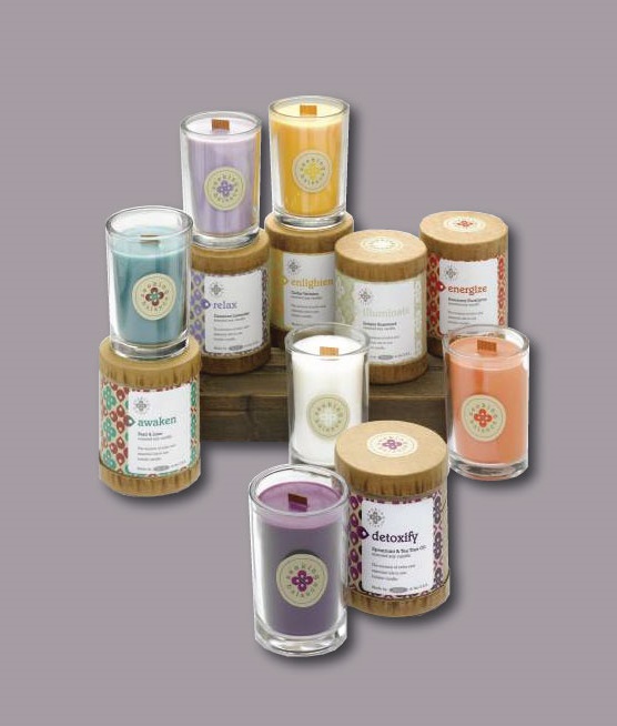 Custom designed and creative packaging for candles